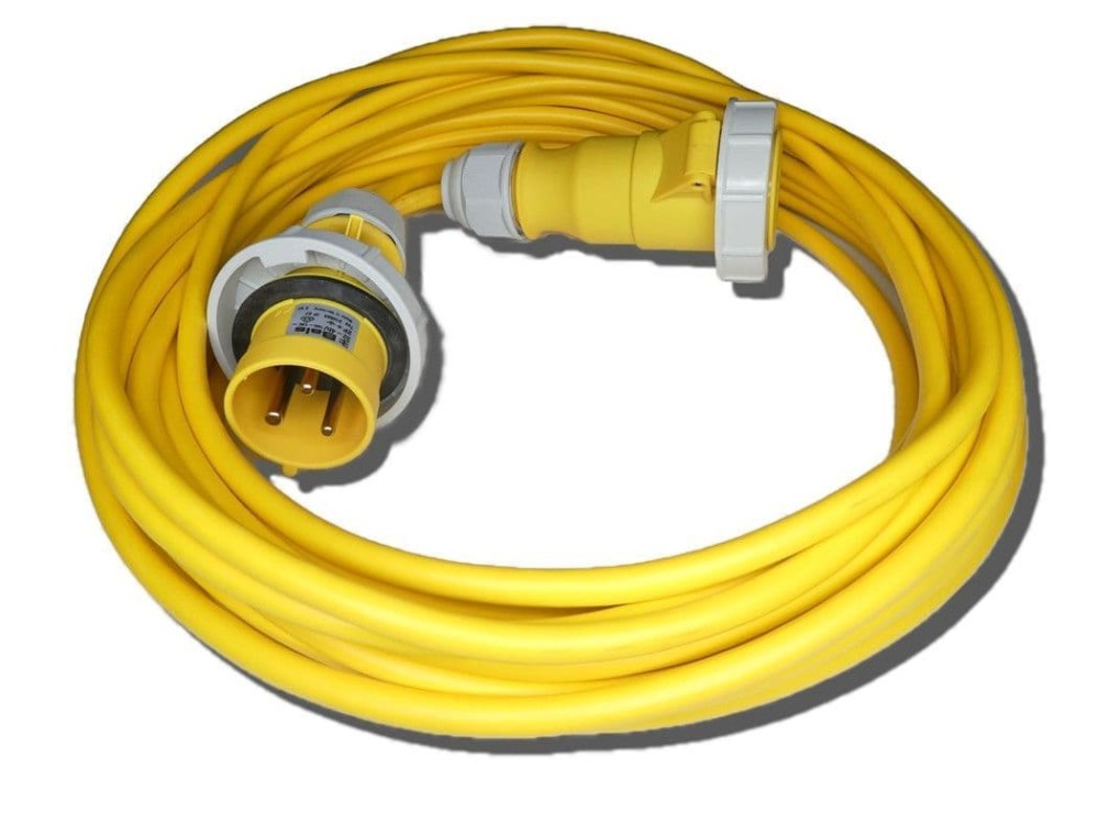 10m 110v 32amp extension lead 4mm cable IP67 rated