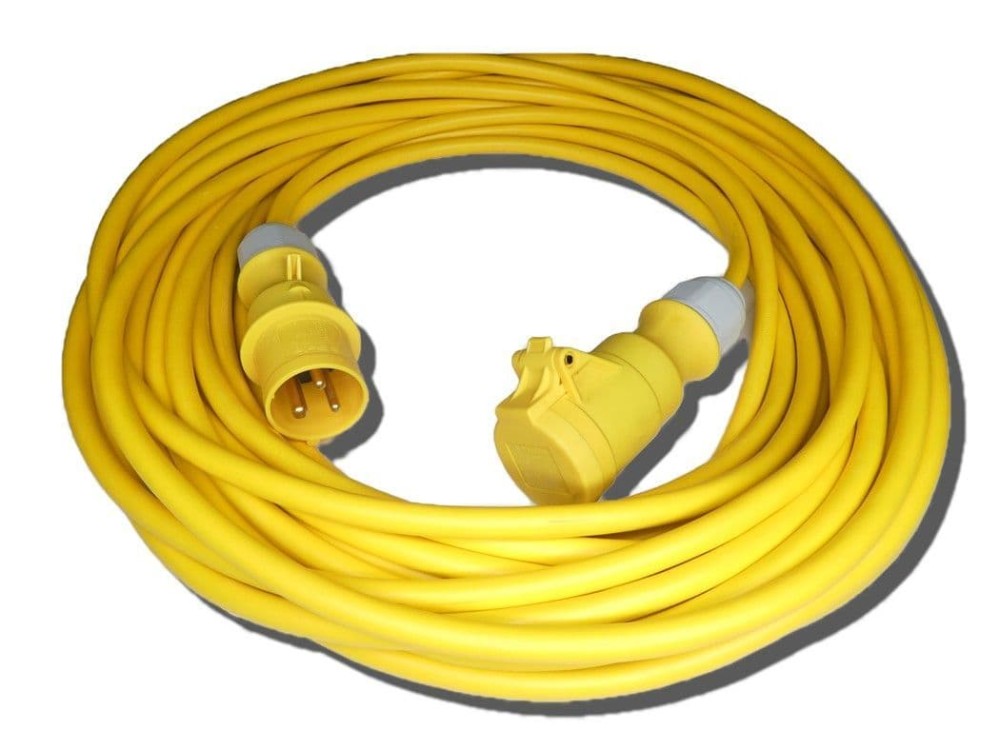 30m 110v 16amp extension lead 4mm cable IP44 rated