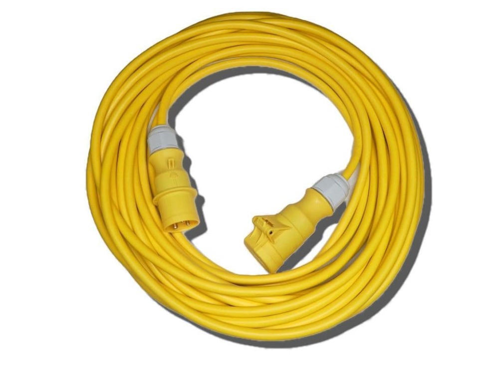 30m 110v 16amp extension lead 4mm cable IP44 rated