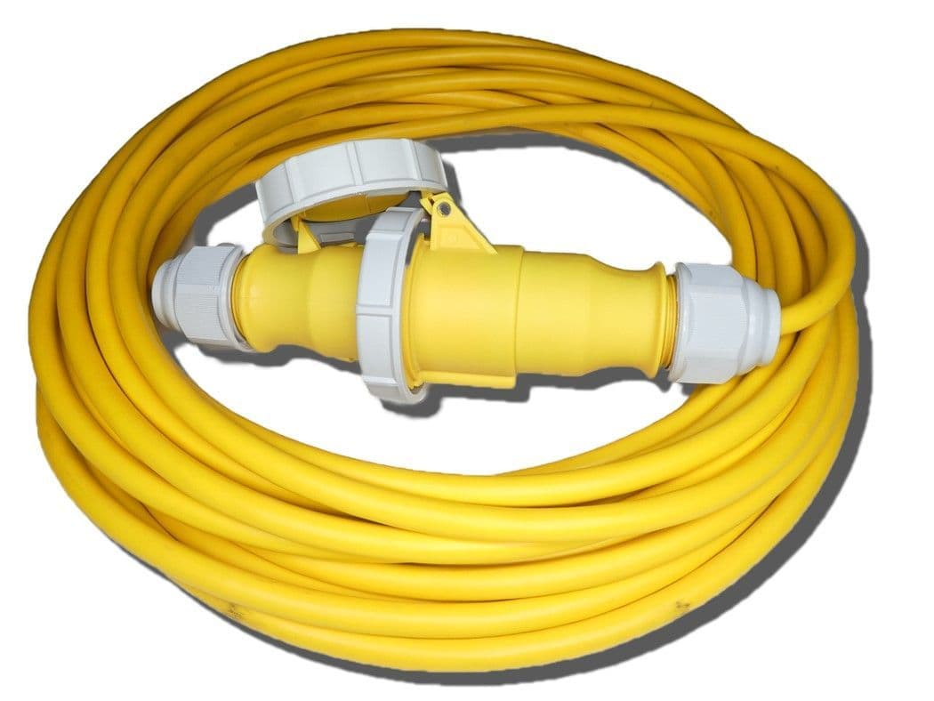 12m 110v 32amp extension lead 6mm cable IP67 rated