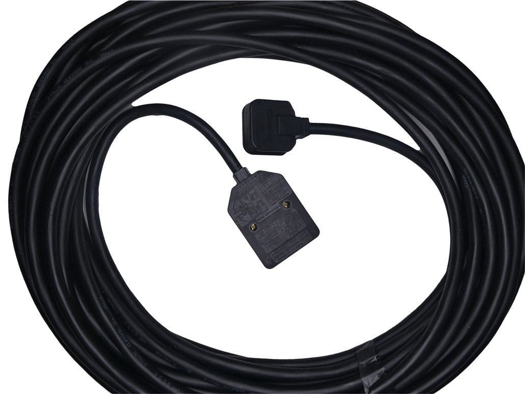 15m single socket heavy duty 13amp 25mm cable extension lead
