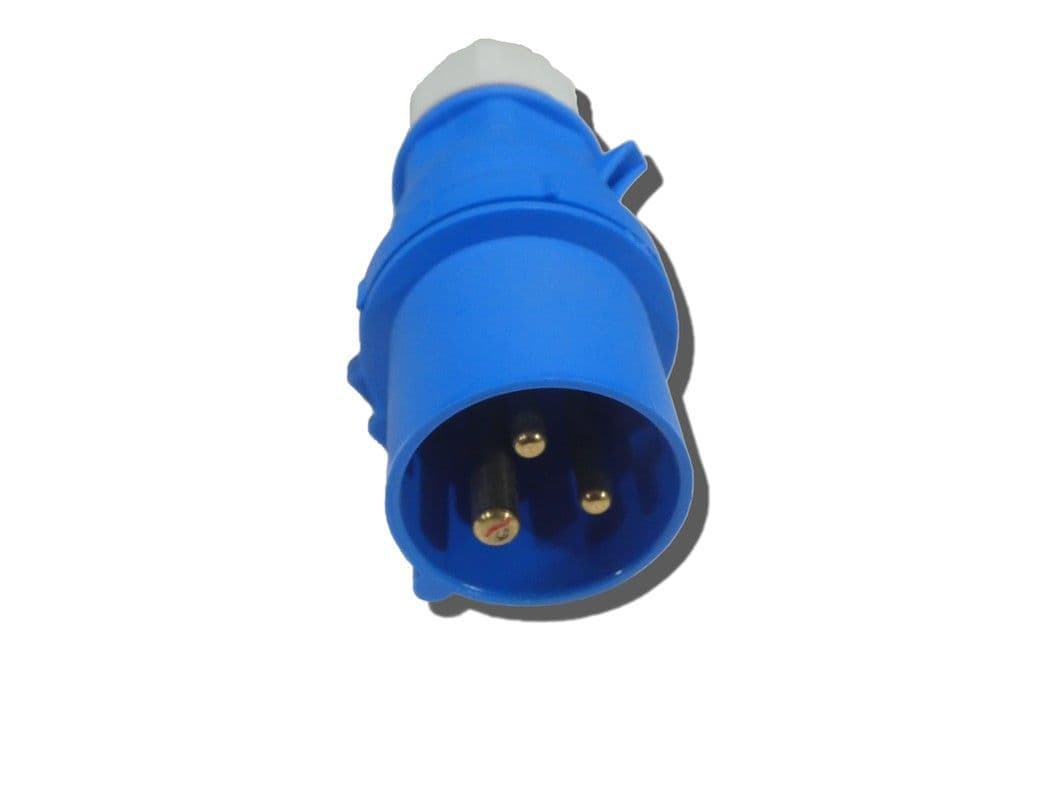 230volt 16a IP44 rated quick connect screwless plug TypBals 2126 QC