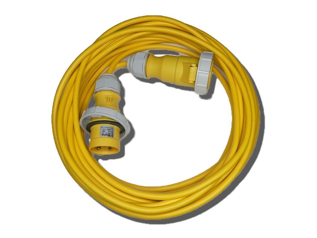 3m 110v 32amp extension lead 4mm cable IP67 rated