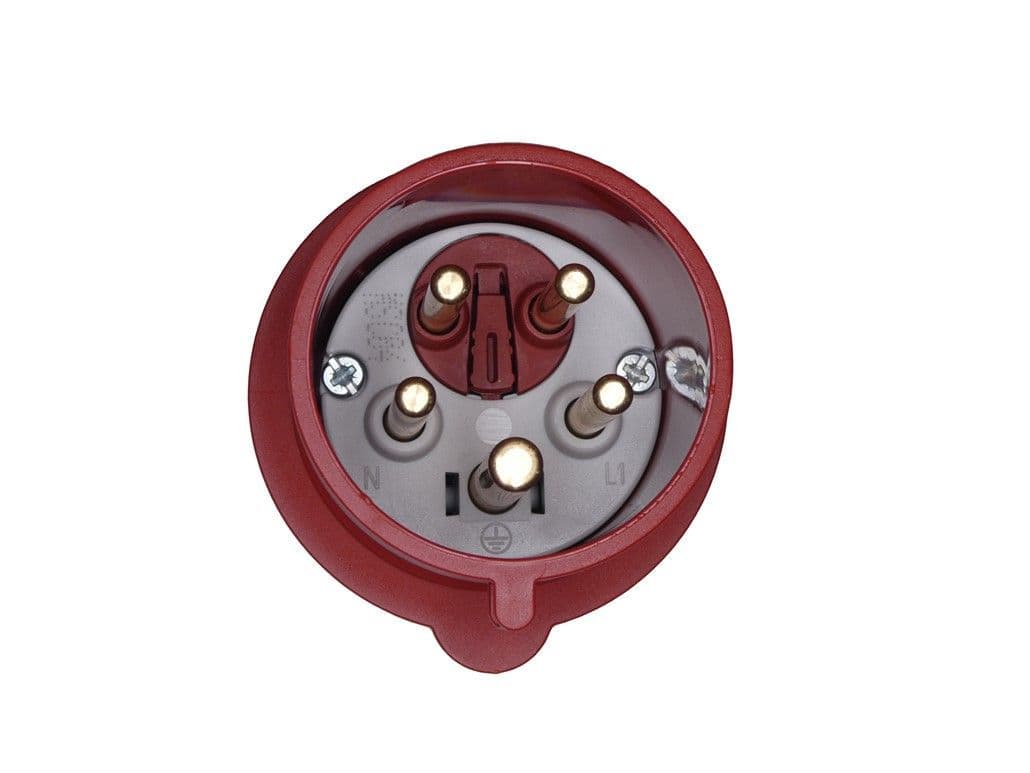 400v mennekes phase inverter plug 5pin 32amp IP44 Typ 322