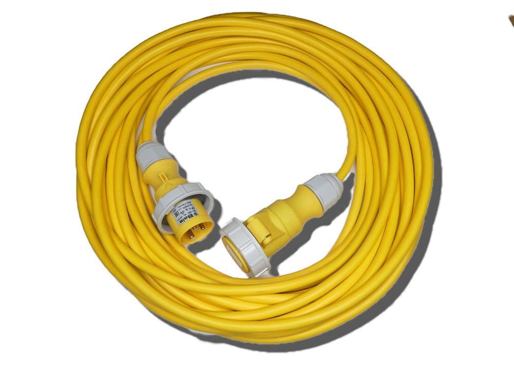 40m 110v 16amp extension lead 4mm cable IP67 rated