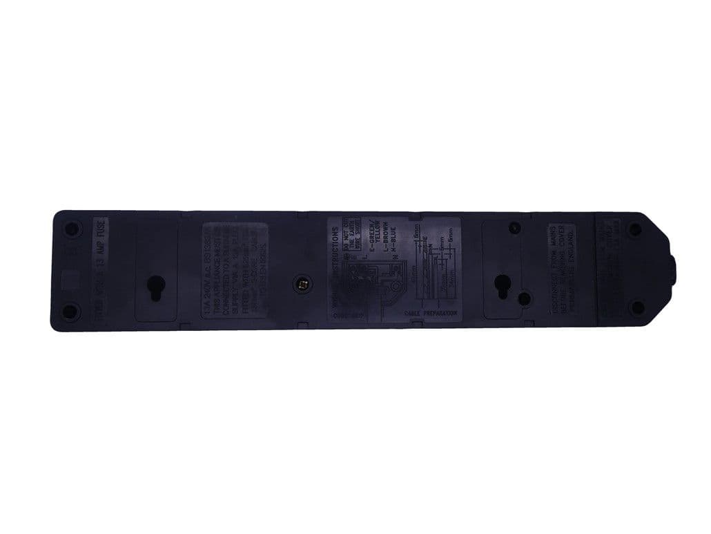 Permaplug four way heavy duty rewireable trailing socket