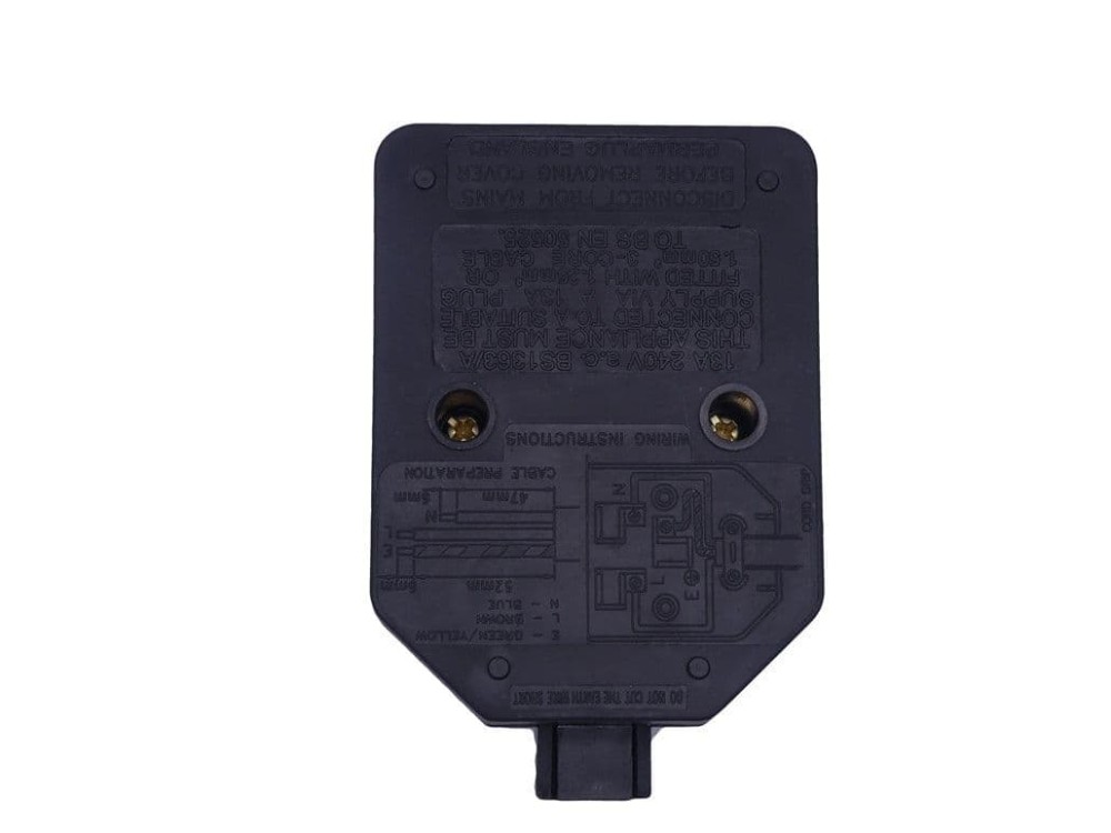 Permaplug one way heavy duty rewireable trailing socket