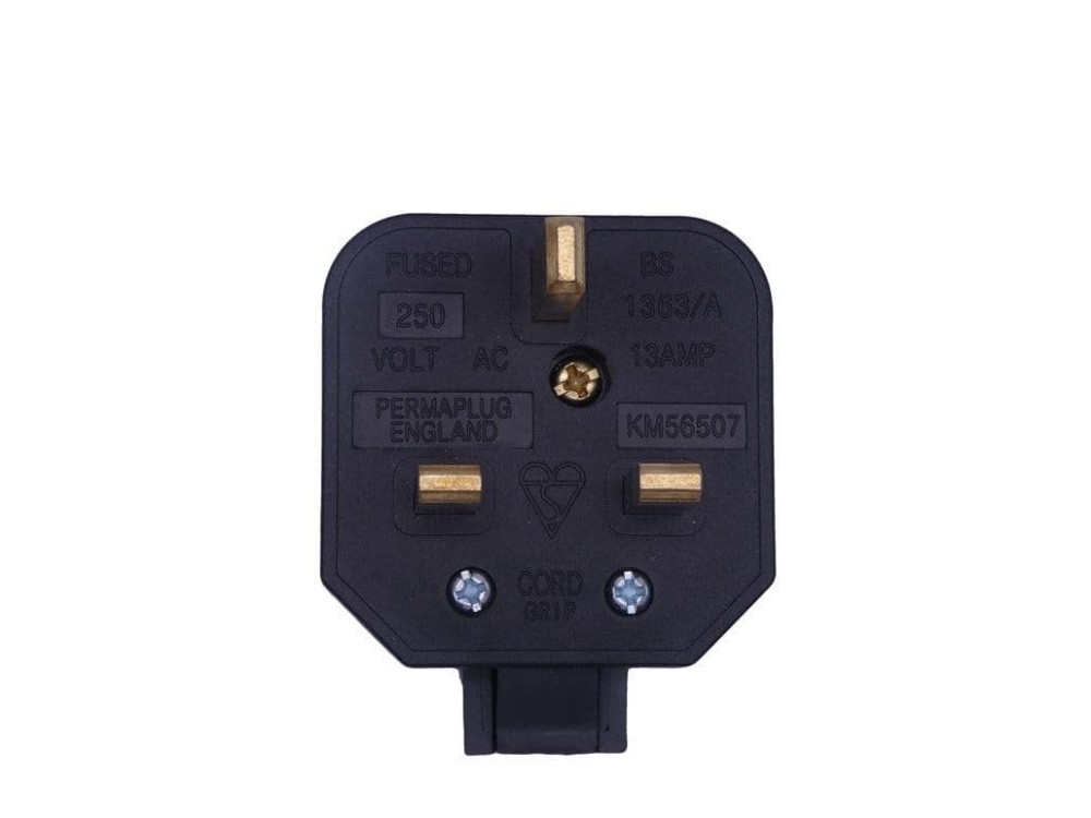 permaplug tough heavy duty rewireable 13amp plug